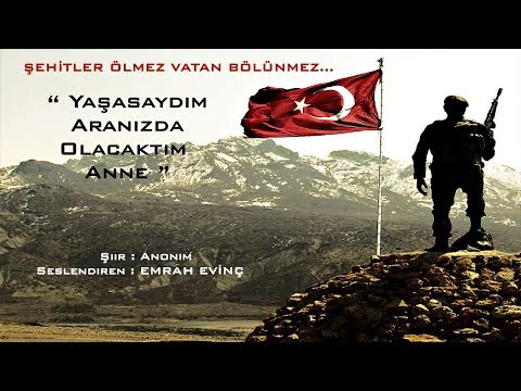 Yaşasaydım Aranızda Olacaktım | Şehit Mektubu [Şiir]