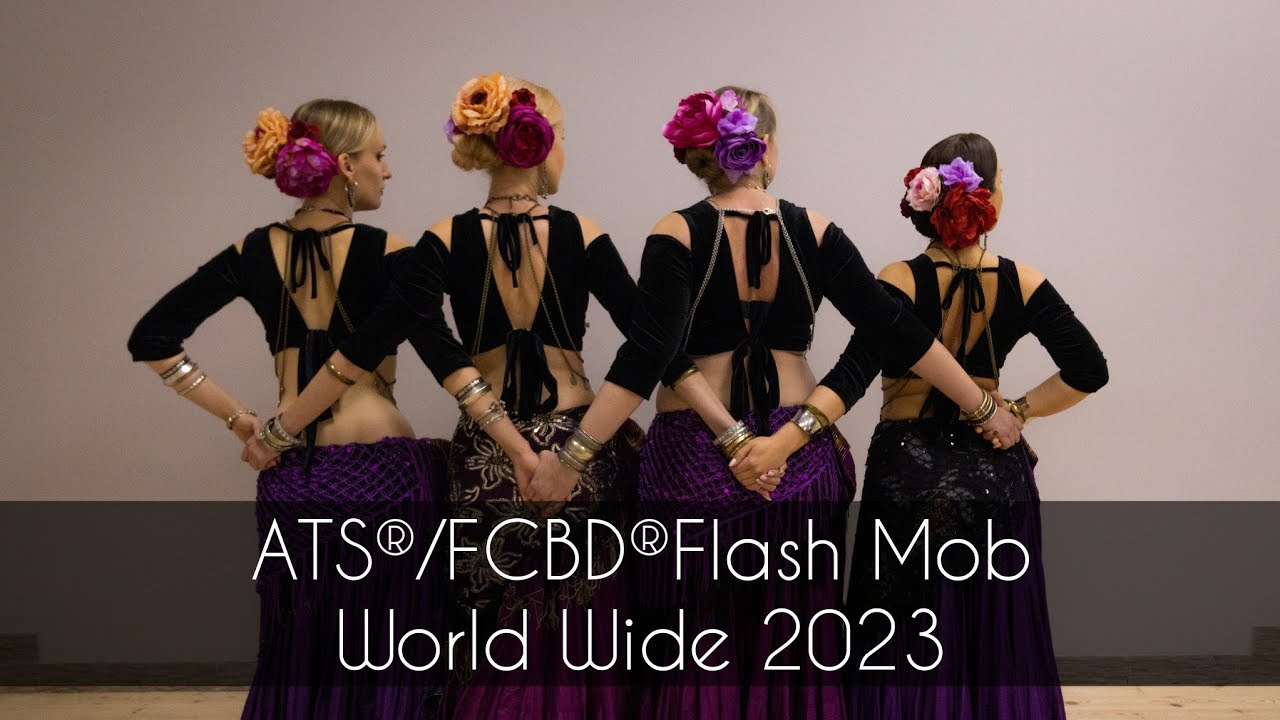 ATS®/FCBD®Flash Mob World Wide 2023 | Riga, Latvia | Crocus Tribe - YouTube