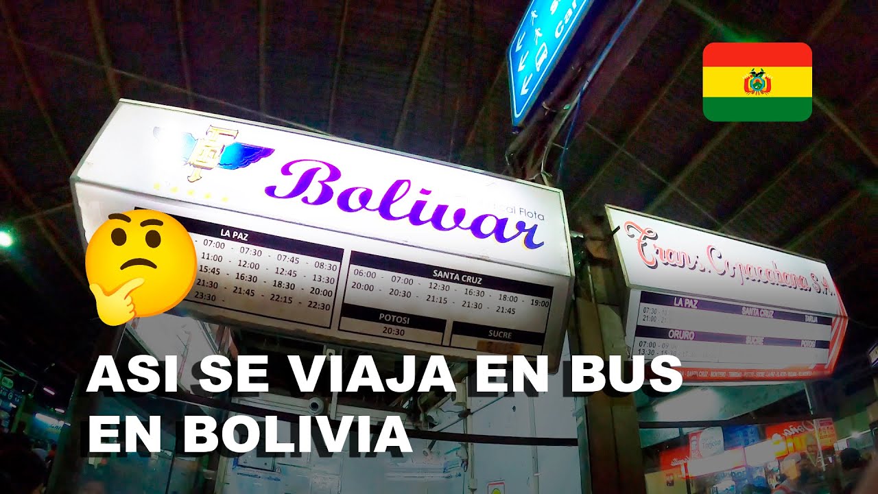 Mi Experiencia Viajando en Bus en Bolivia 🇧🇴 | ¿Qué tan bueno fue? 🤔 ...