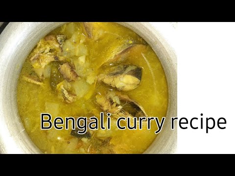 Bengali curry recipe/ilish lau recipe/ilish lau curry - YouTube