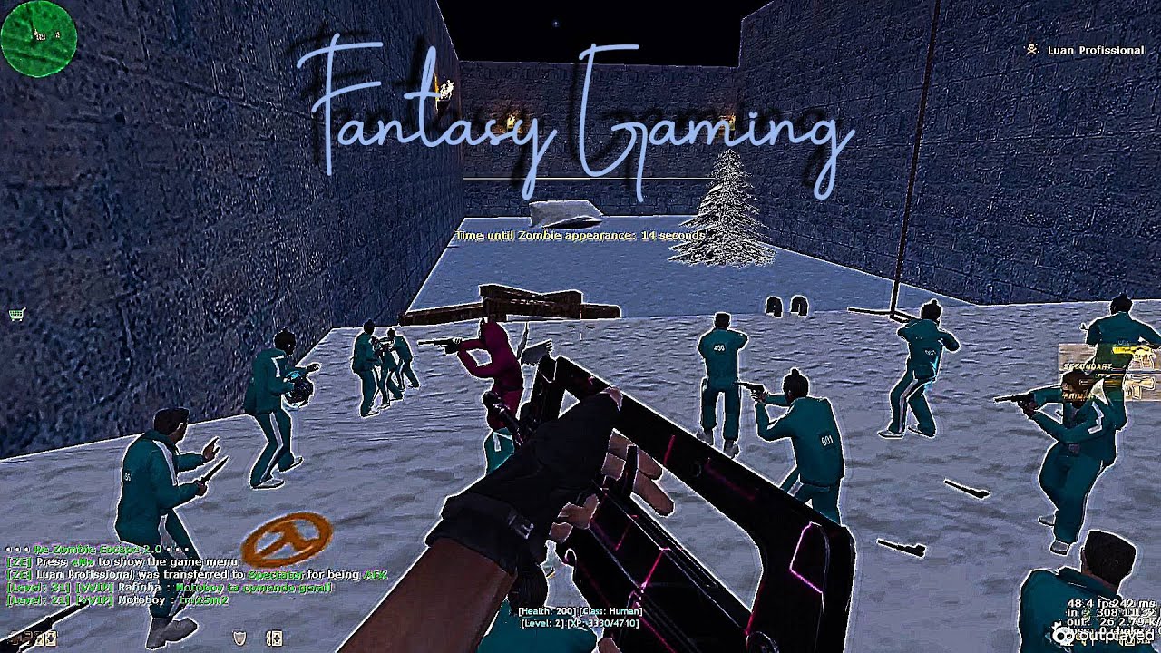 Fantasy Gaming I Zombie Escape map ze_ice_caps_v2024 - YouTube