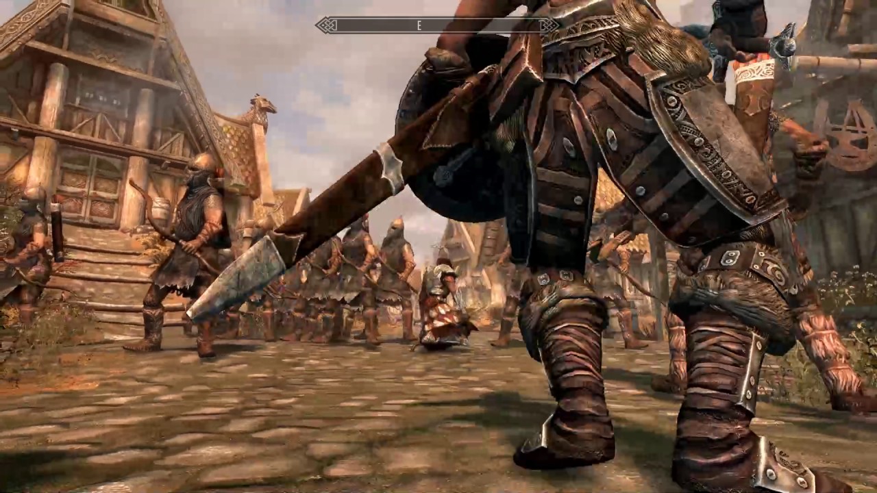 Skyrim Special Edition ragdoll after messing with cc something starnge ...