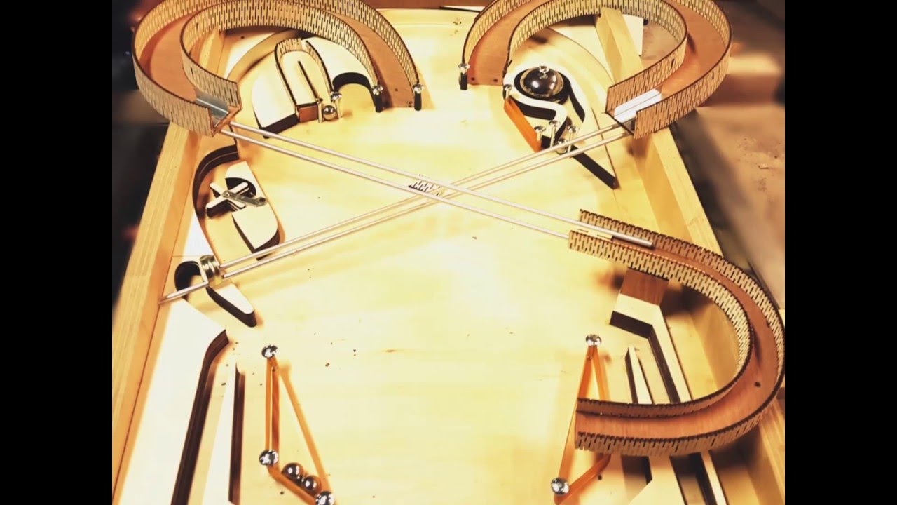 Wood Pinball - Laser Engraving / Cutting by Laser Maniac - YouTube