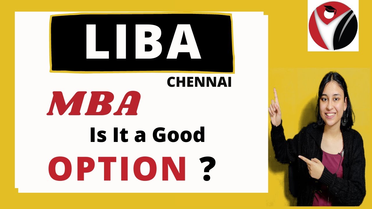 Loyola Institute Of Business Administration Chennai | LIBA | BSChool | Admissions | Courses ...