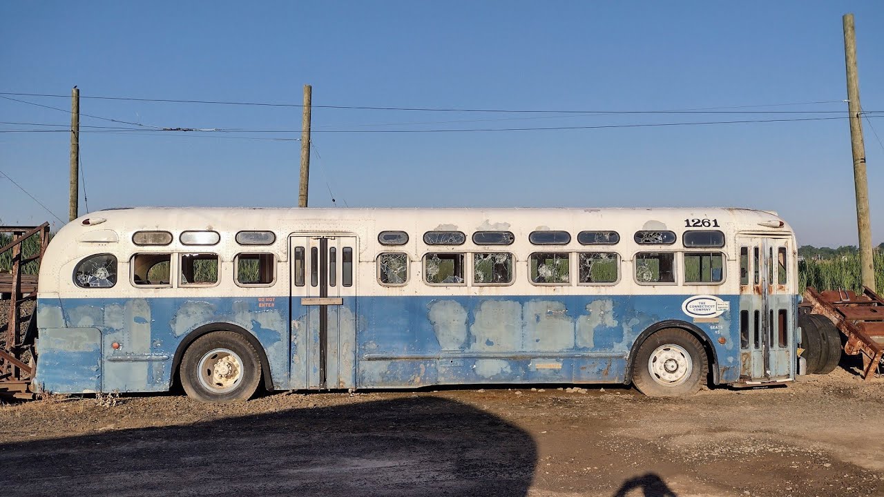 Abandoned Early 1960s Era CT Transit Bus - YouTube
