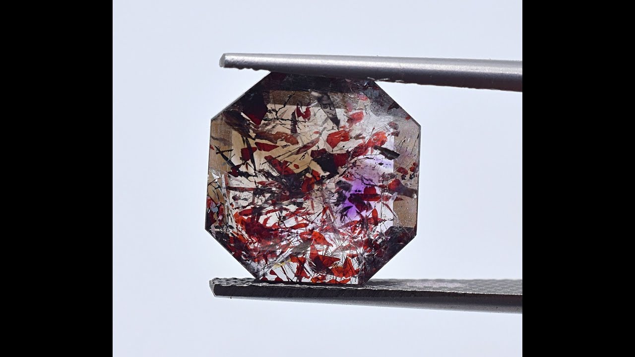 Rare !..SUPER SEVEN..! With Amazing 7 Crystals Healing Stone Seven ...