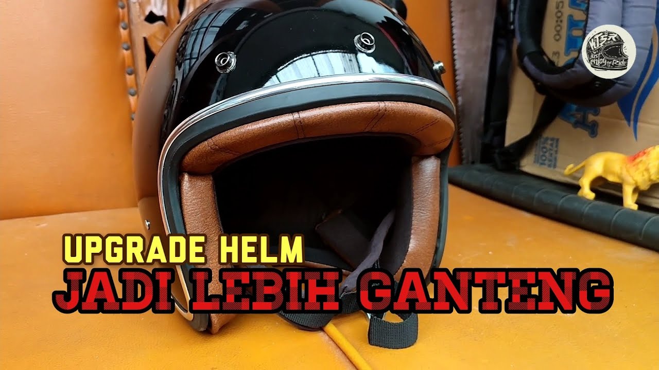 Tutorial Pasang Busa Helm Classic Custom (Biar Tambah Keren) - YouTube
