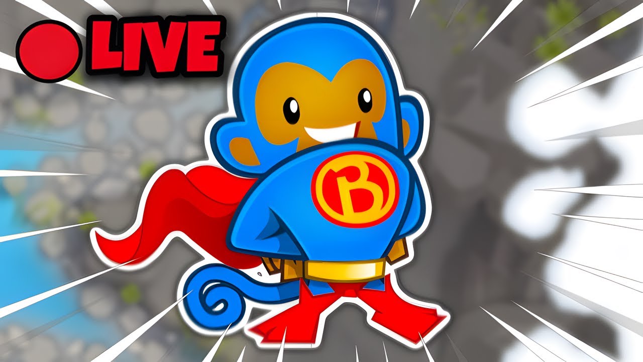 🔴Using ONLY Supermonkey Strategies to show how POWERFUL it is! (Bloons ...