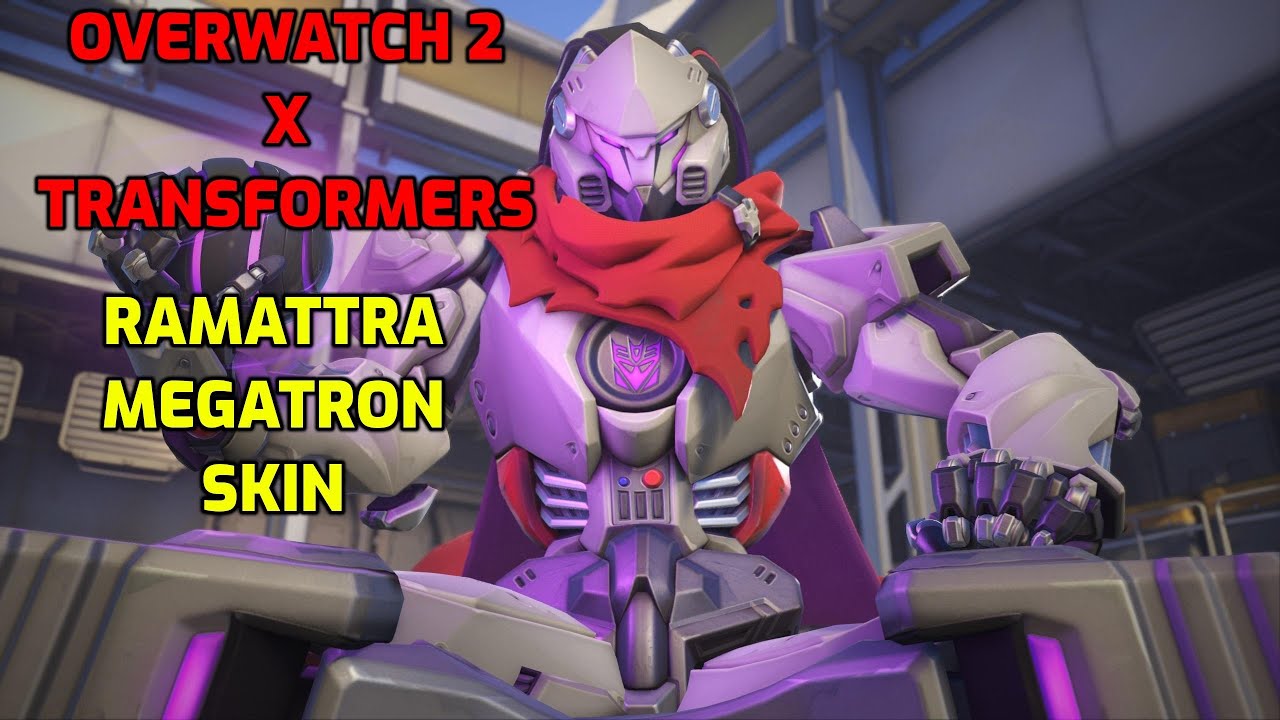 MEGATRON Ramattra Skin (Transformers x Overwatch 2) New Skin showcase ...