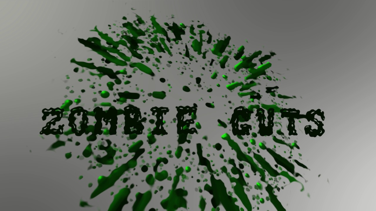 Zombie Guts After Effects - YouTube