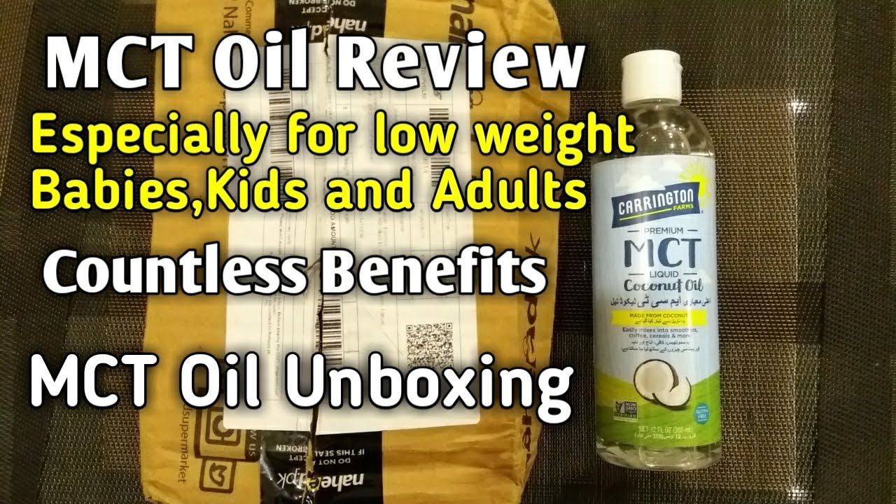MCT Oil Review | Benefits Of MCT Oil | For Pre Mature Babies & Low ...