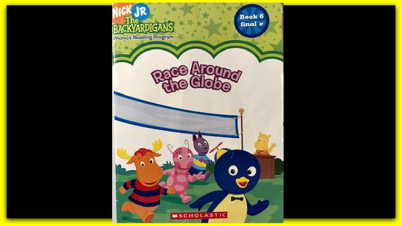 THE BACKYARDIGANS "RACE AROUND THE GLOBE" - Read Aloud Storybook for ...