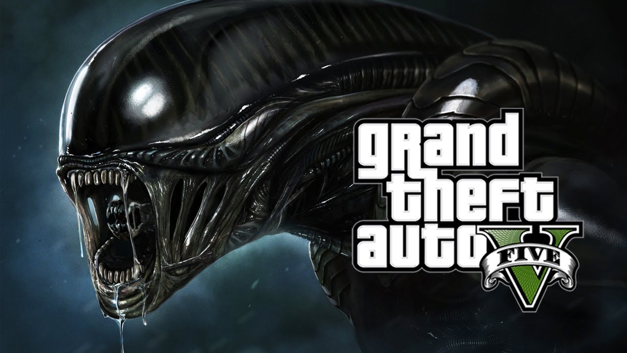 Grand Theft Auto 5 - Aliens Easter Egg - YouTube