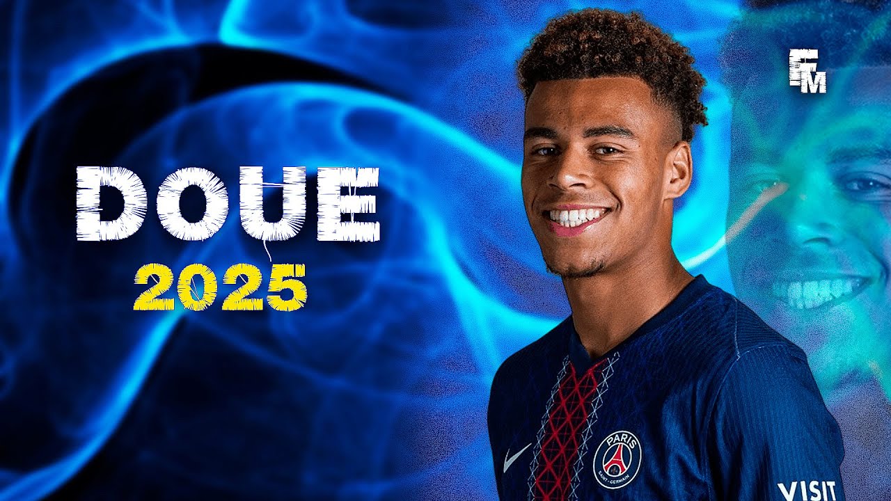 Désiré Doué Goals & Skills PSG || HD - YouTube