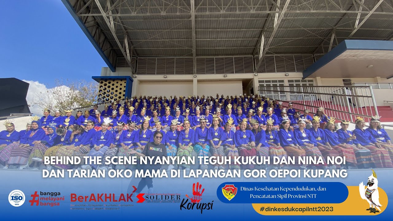 Behind The Scene Nyanyian Teguh Kukuh dan Nina Noi dan Tarian Oko Mama ...