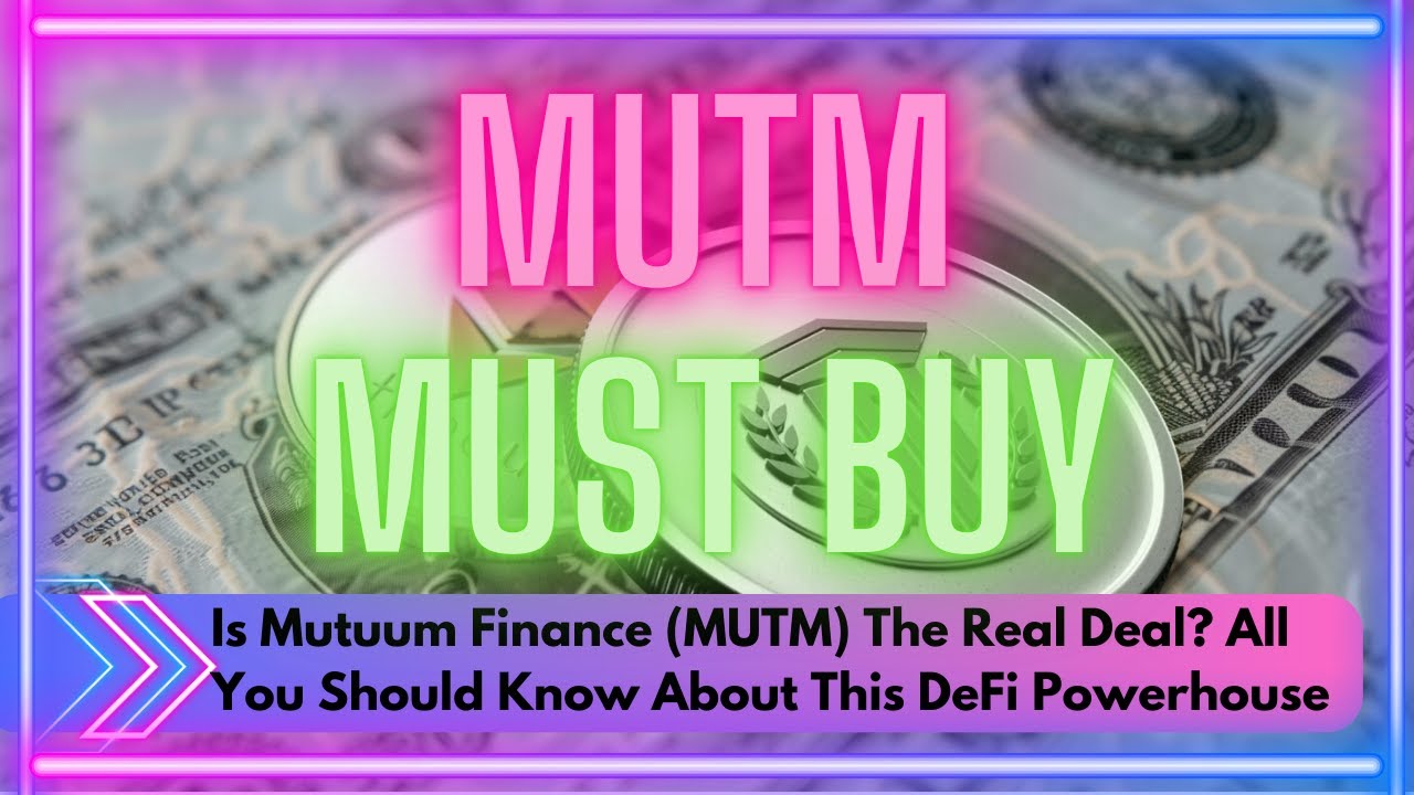 Is Mutuum Finance (MUTM) The Real Deal? All You Should Know About This ...