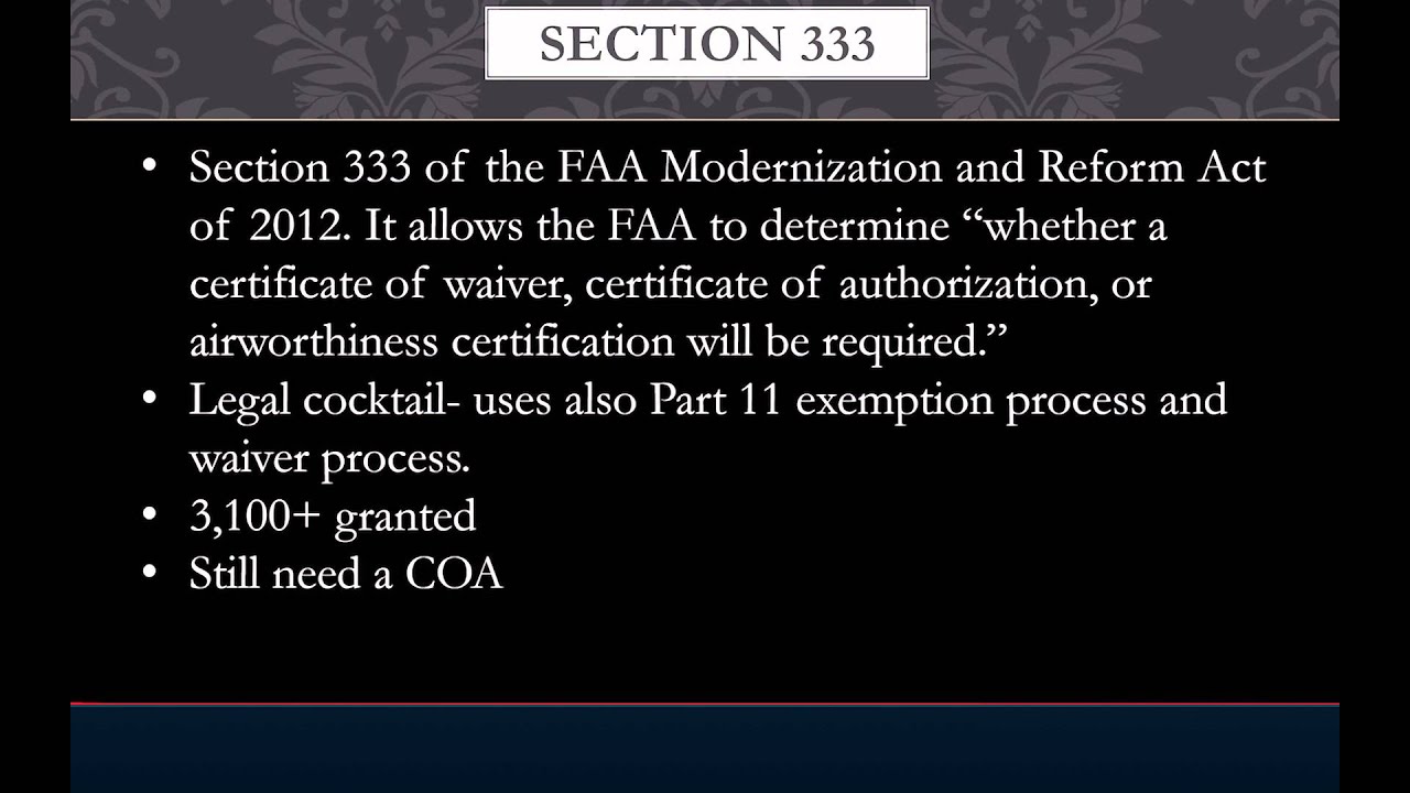 Jonathan Rupprecht | Drone Law for Education | February 2, 2016 - YouTube