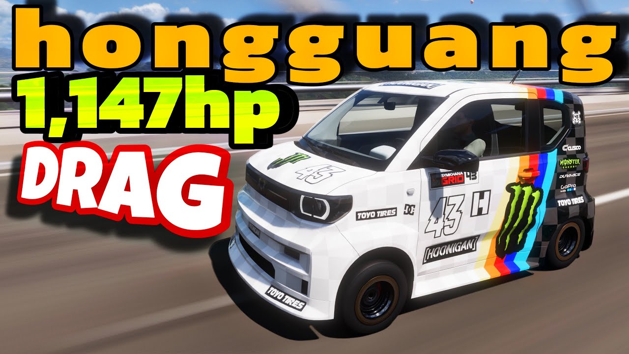 FORZA HORIZON 5 - WULING HONGGUANG MINI EV AND VW SANTANA DRAG TUNE ...