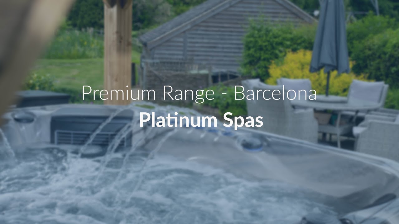 Platinum Spas | Premium Range | Barcelona hot tub - YouTube