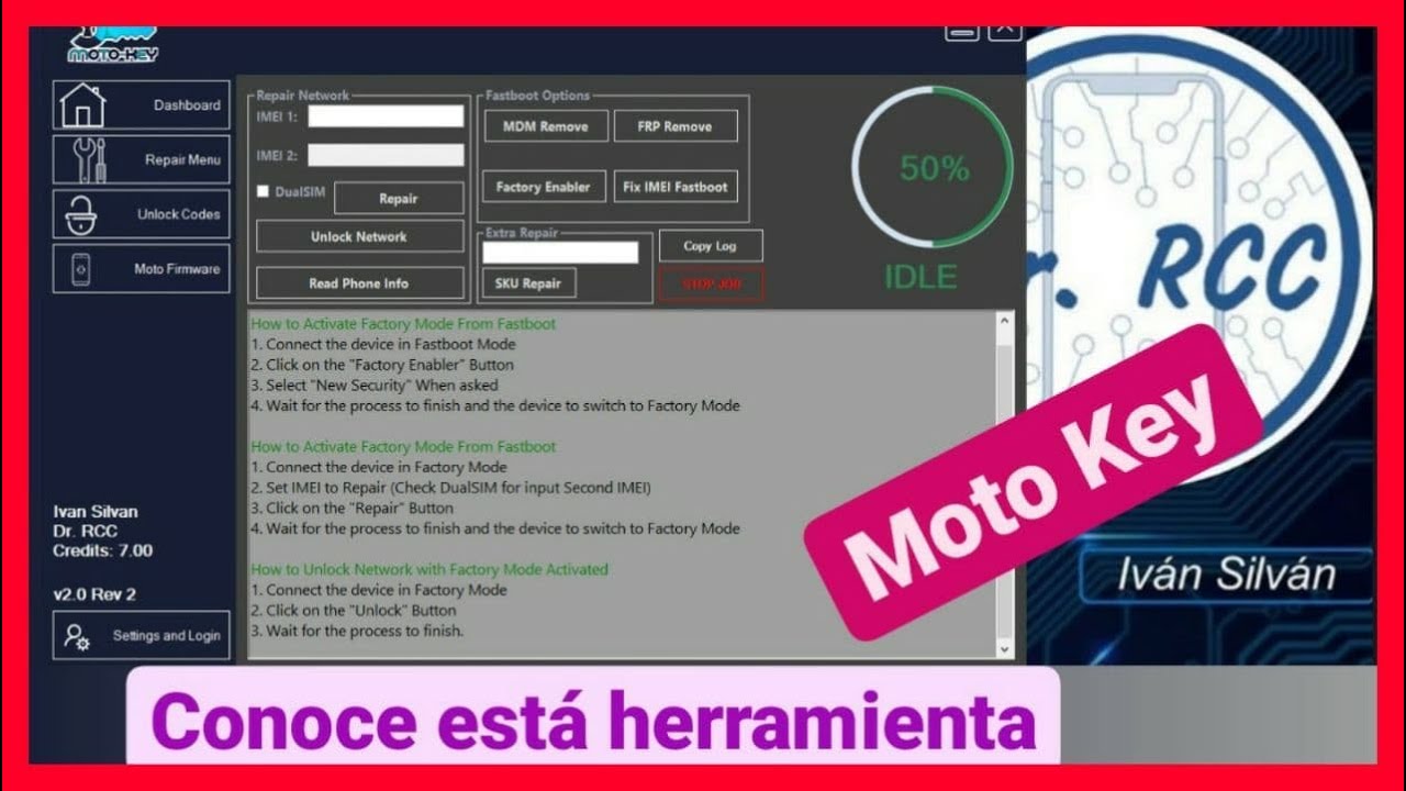 Review Moto Key Herramienta para servicios de software en Motorola sin ...