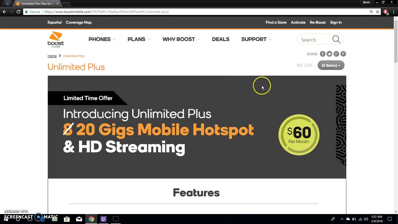 Boost Mobile Introduces Unlimited Plus Plan for $60 a Month ****LIMITED ...