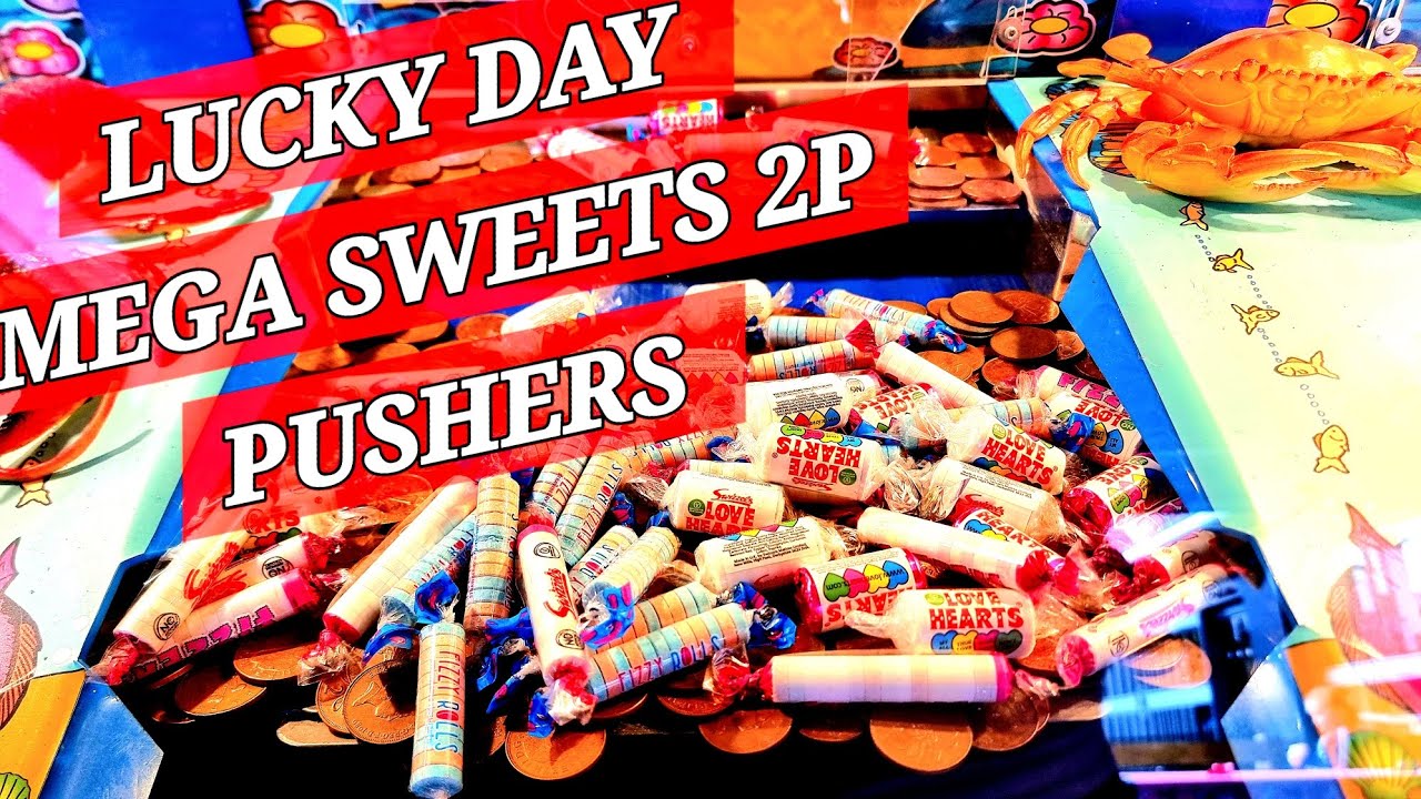 wow, take a look at how full these pushers are uk arcade amusements 2p ...