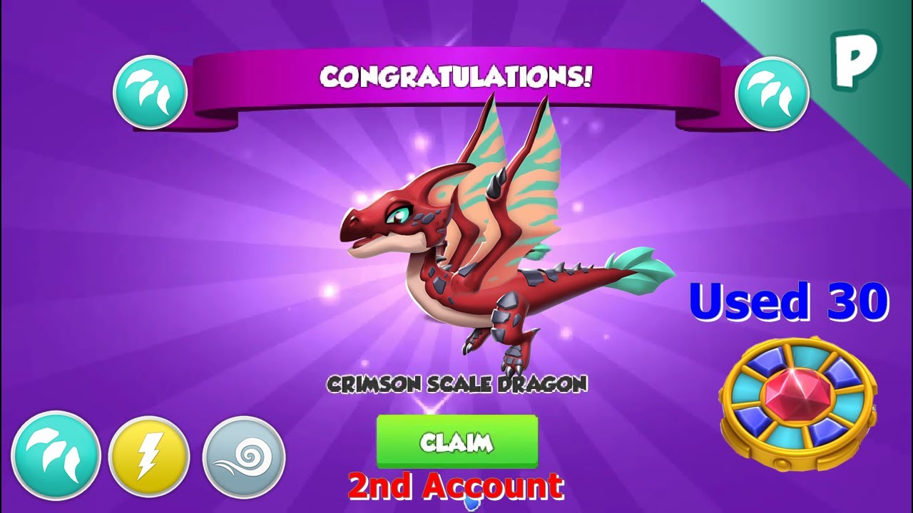 My 3rd Primal Crimson Scale Dragon-Dragon Mania Legends | 5311 Happy ...