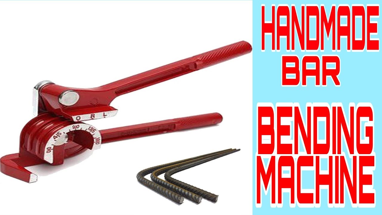 how to bend 16mm Bar with hand | bending handmade machine | Easy type ...