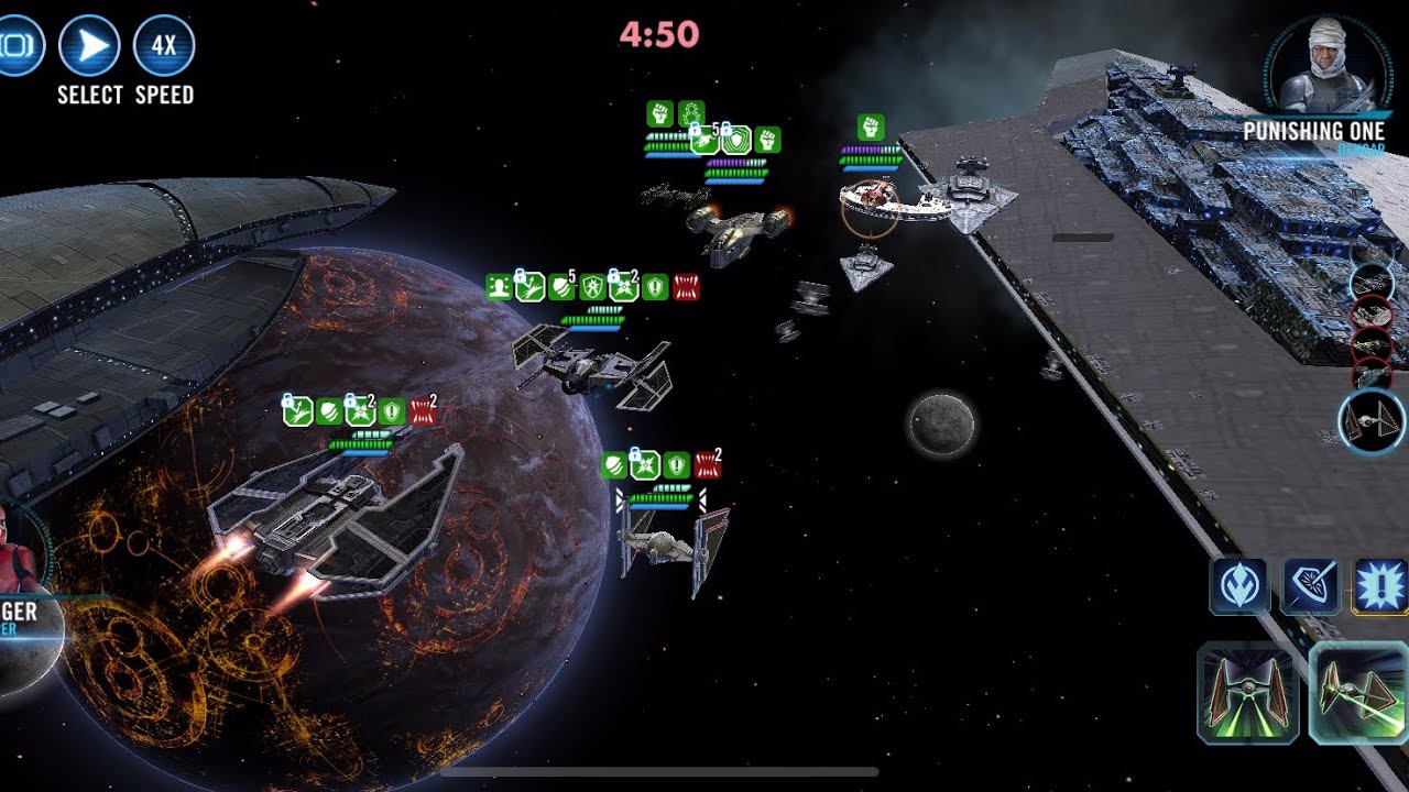 Fleet Counter: Leviathan vs Executor w/Punishing One - YouTube