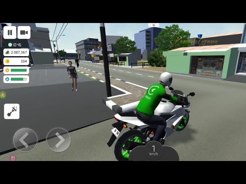 ONBID GOJOL PAKAI NINJA PUTIH • OJOL THE GAME - YouTube