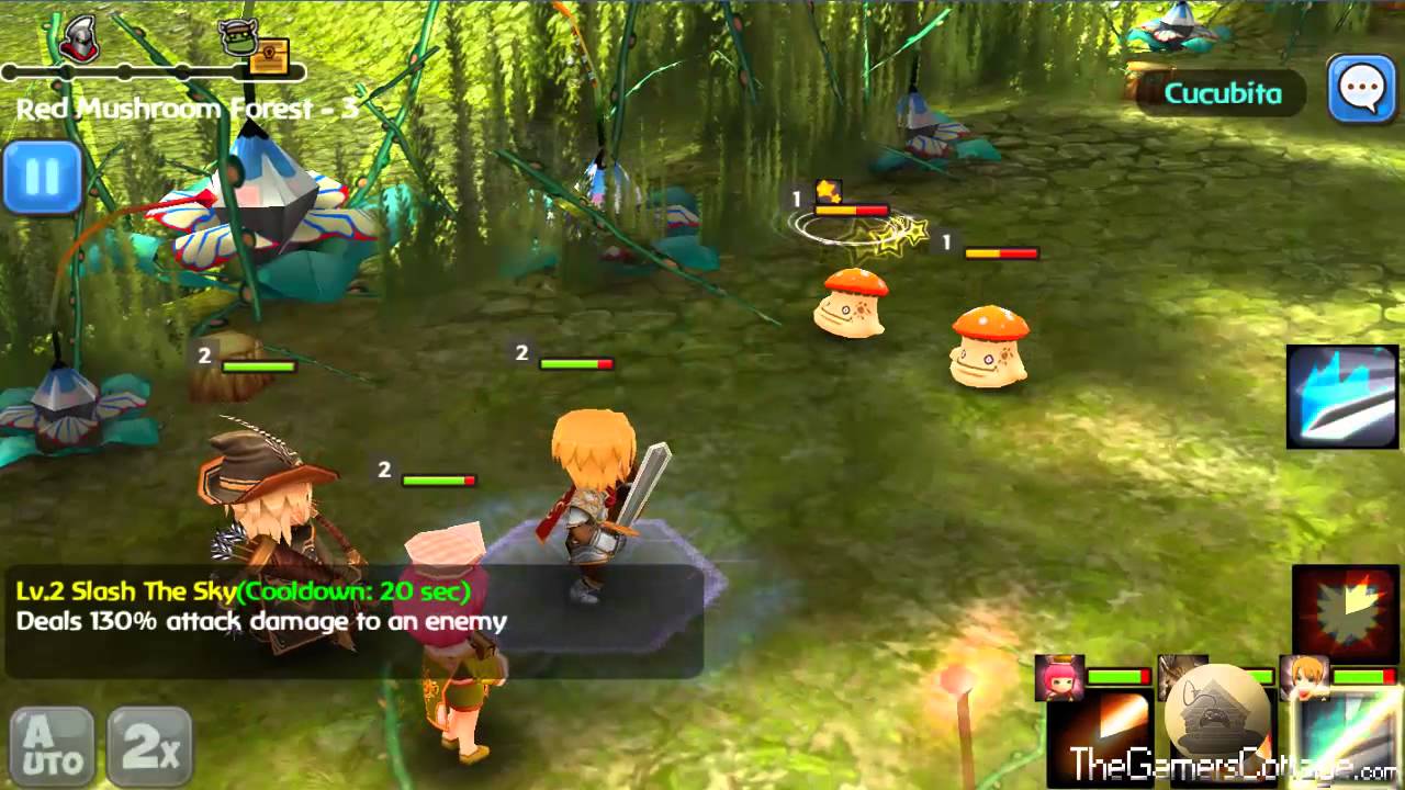 Hello Hero - Armon Red Mushroom Forrest 3 - YouTube