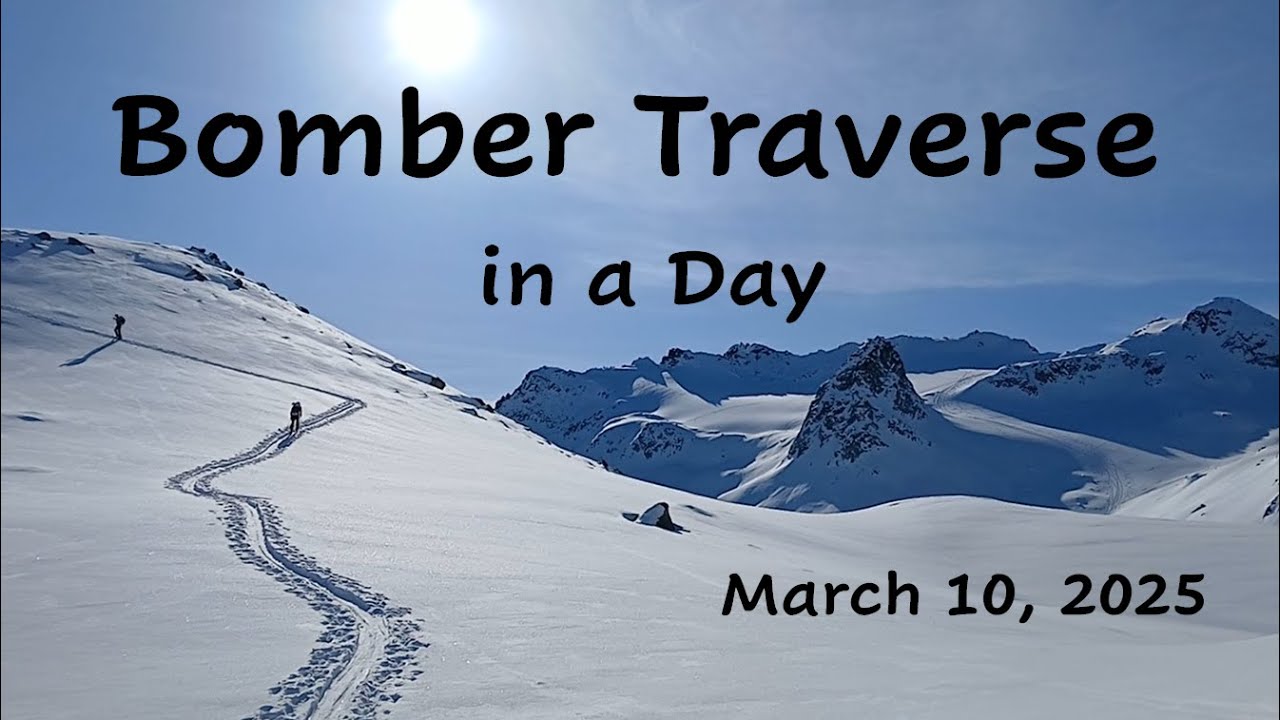 Bomber Traverse in a Day-Hatcher Pass Backcountry Skiing - YouTube
