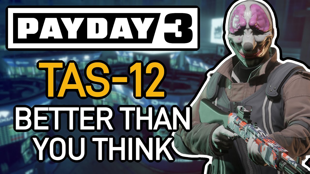 The TAS-12 Shotgun In PAYDAY 3 Is Better Than You Think! - YouTube