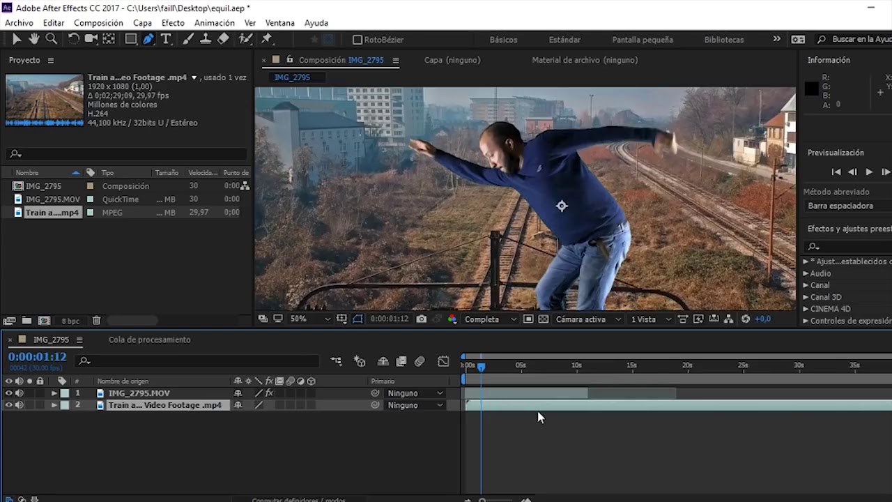 chroma key after effects Perfect green screen in 5 minutes - YouTube