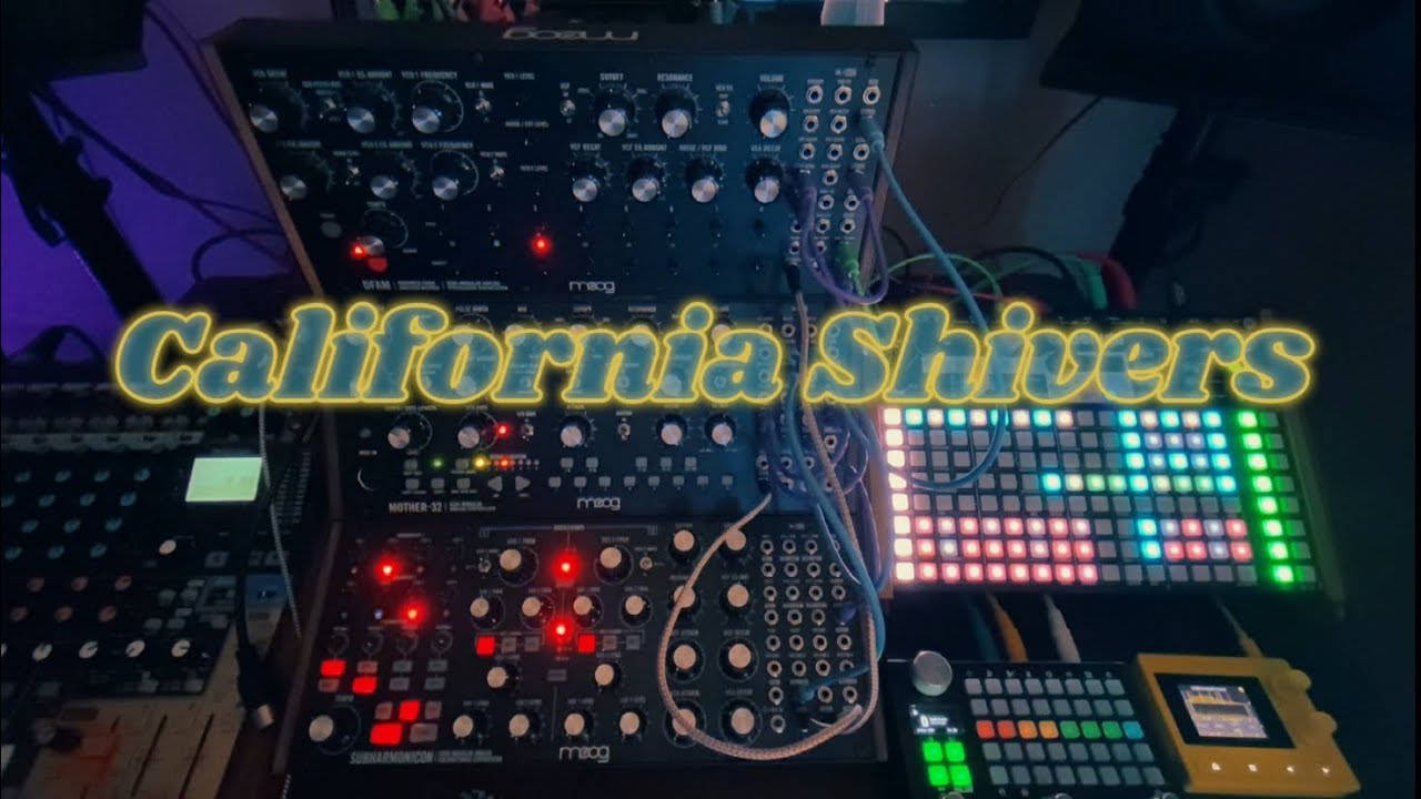 California Shivers (Moog Sound Studio | Synthstrom Deluge) - YouTube