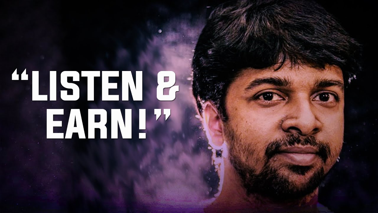 Madhan Karky - "Listen to a song & earn!" - YouTube