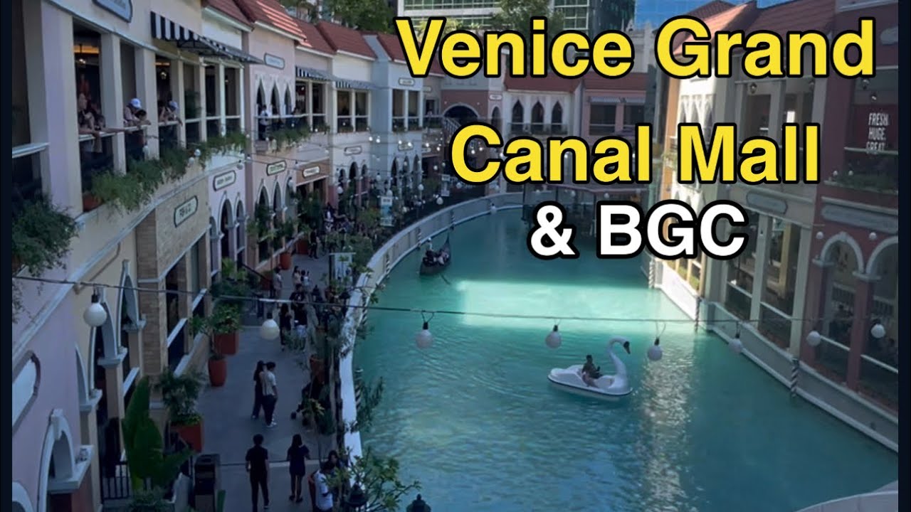 Venice Grand Canal Mall & BGC - YouTube