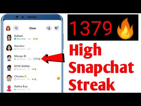 How To Get High Streaks On Snapchat | Snapchat Highest Streak | Biggest ...