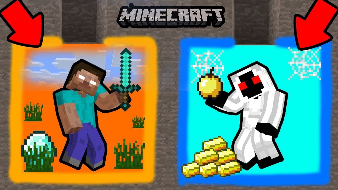 WEJŚCIE HEROBRINE vs WEJŚCIE ENTITY 303 - Minecraft - YouTube