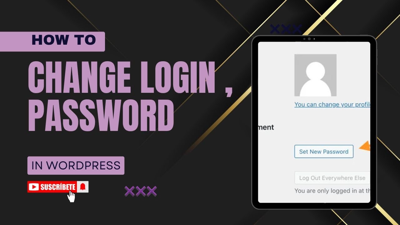 How To Change Mail Server Login Name And Password In WordPress - YouTube