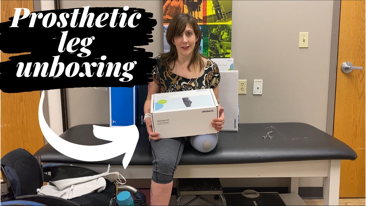 What's in my prosthetic above knee amputee leg kit? (Unboxing Genium X3 ...