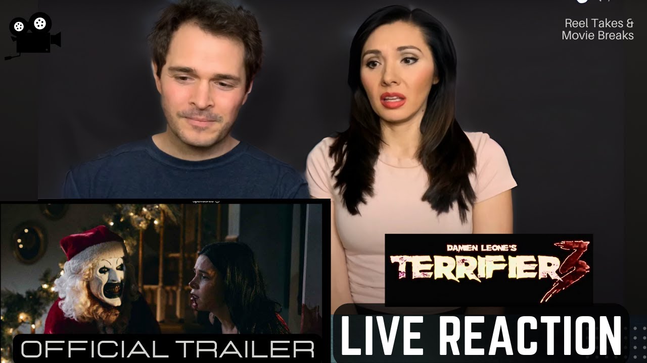 Terrifier 3 Trailer | LIVE REACTION | Kim Needs HOW MUCH to Watch ...