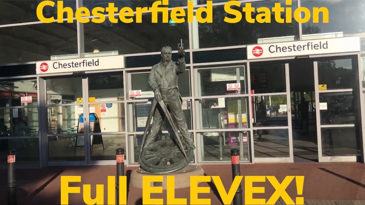 Chesterfield train station Full Elevex - YouTube