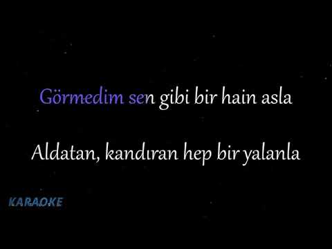 Bilal Sonses-görmedim sen gibi-karaoke