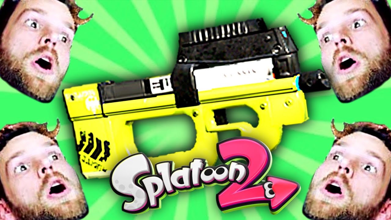 HERO SHOT REPLICA! Splatoon 2 Weapon Review [Turf War Gameplay] - YouTube