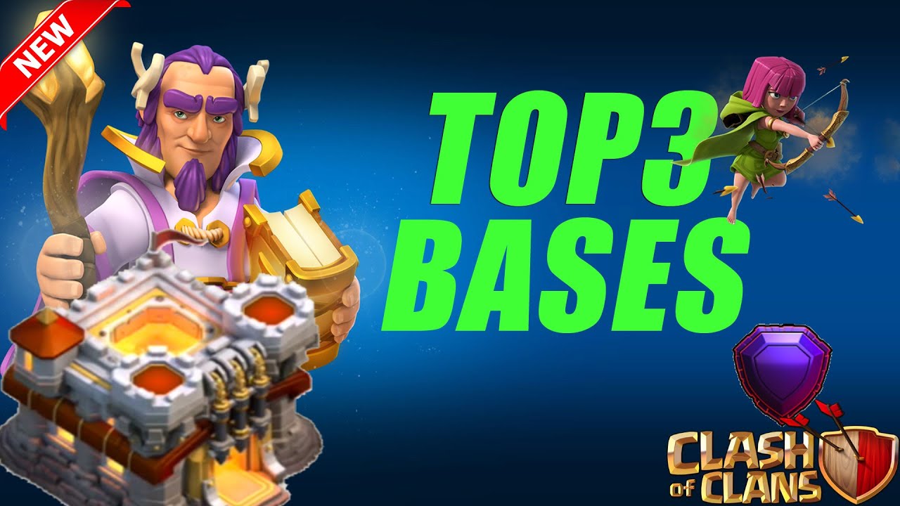 Clash Of Clans - TOP 3 TH11 trophy bases 2016! "NEW UPDATE!" - CoC BEST ...