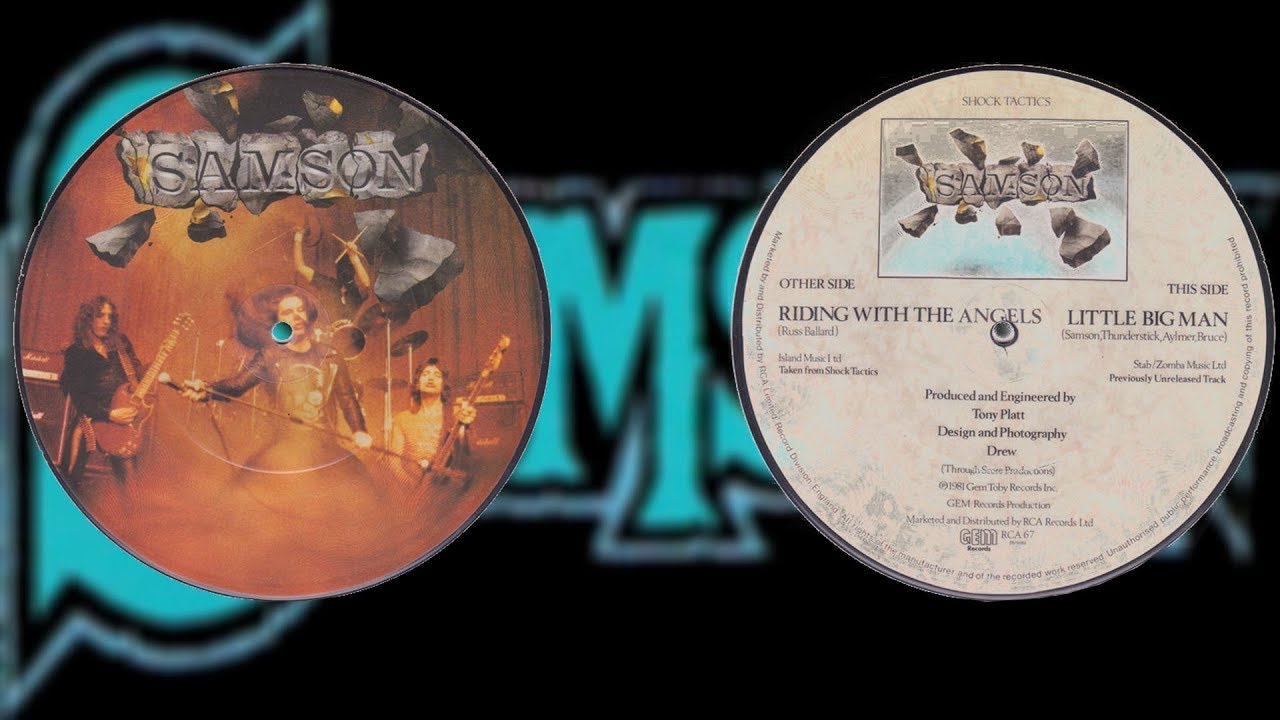 2. Samson - Little Big Man (Riding With The Angels 7" Picture Disk ...