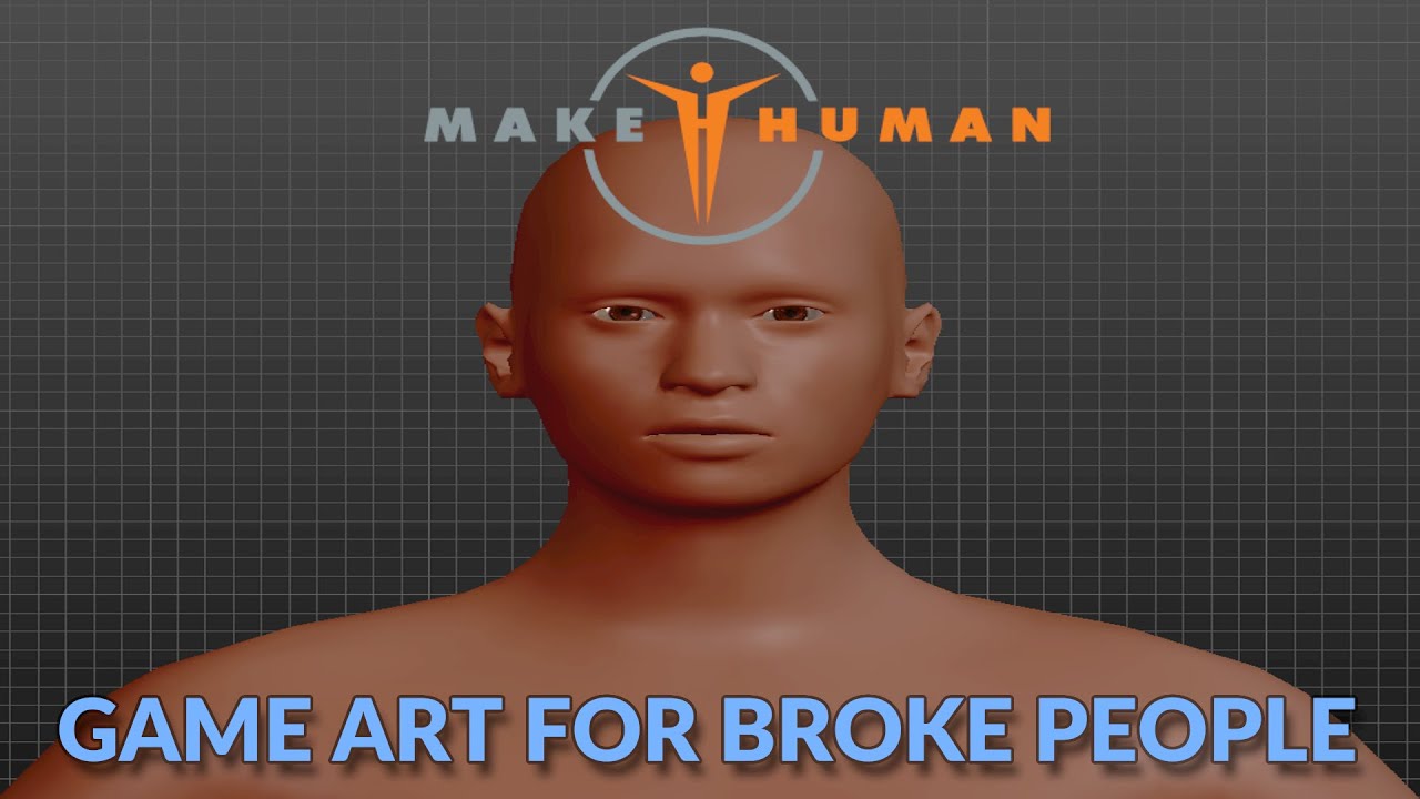 MakeHuman: MetaHuman from Home - YouTube
