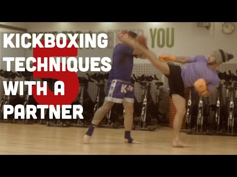 KICKBOXING DRILLS WITH A PARTNER | 5 techniques you can practice - YouTube