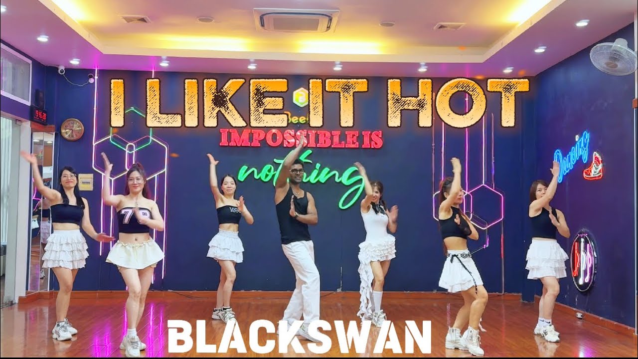I LIKE IT HOT - BLACKSWAN | Dance fitness | Tiktok trend | Choreography Avin - YouTube